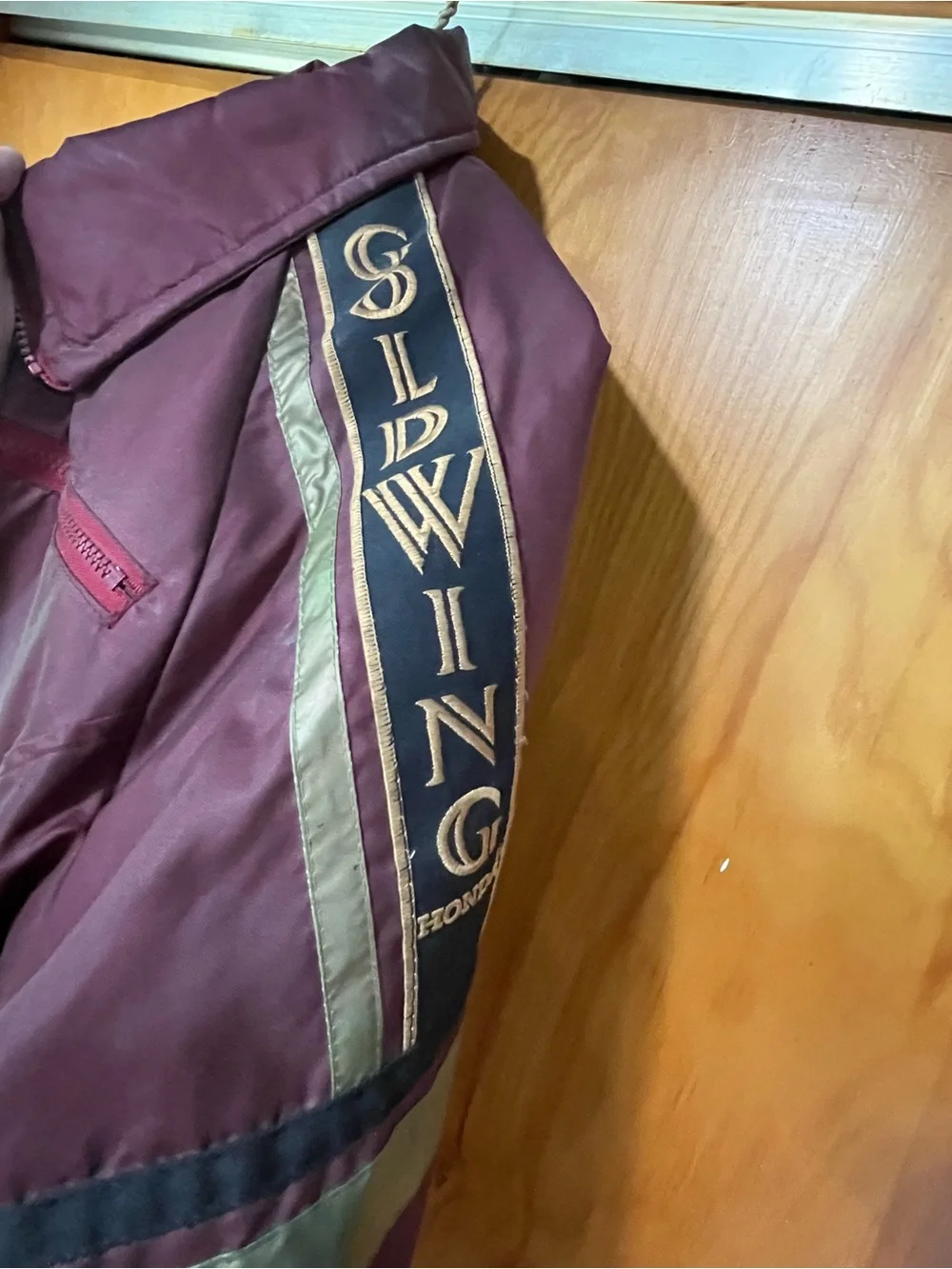 Honda | Jackets & Coats | Vintage 97s1980s Honda Gold Wing Bomber ...
